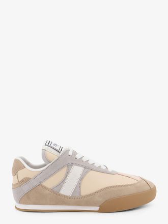 Chlo&eacute; Kick suede sneakers with contrasting inserts - CHLOE - gender_Woman