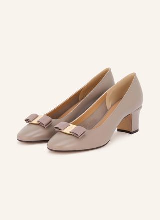 Ferragamo Ferragamo Pumps Vara beige