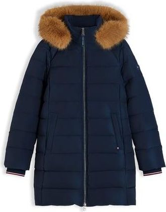 Tommy Hilfiger Manteau mi-long zipp&eacute; &agrave; capuche