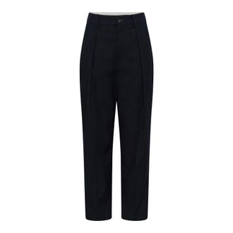 Saint Tropez Weite Hose - - Trousers - Damen - Blau - M