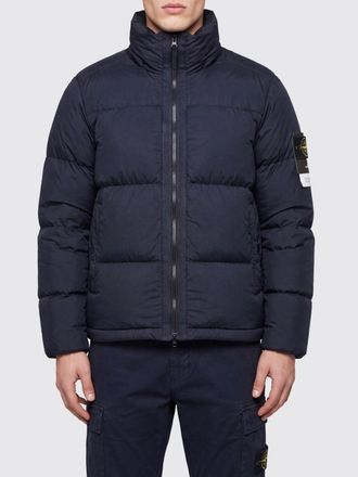 Stone Island Doudoune en nylon ripstop rembourr&eacute;e avec capuche amovible