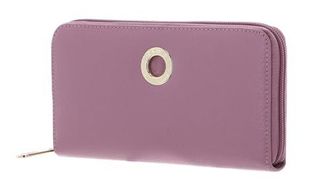 Mandarina Duck Mellow Leather Wallet, Accessoires de Voyage pour Femme, Taille Unique, Lilac Rose, Taille Unique
