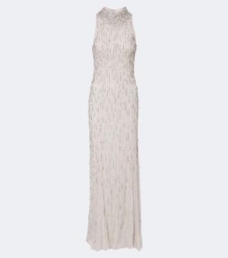 Jenny Packham Robe longue Santa Fe &agrave; ornements
