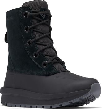 Columbia Moritza Shield Omni-Heat wasserdichte Schneestiefel für Damen, Schwarz (Black x Graphite), 39.5 EU