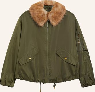 s.Oliver S.Oliver Blouson Mit Abnehmbarem Kunstfell gruen