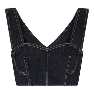 Alberta Ferretti Femme, Tops, Bleu, Taille: 38 FR Hauts