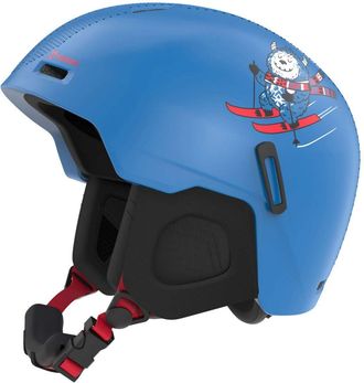 Marker Kinder Bino Skihelm, Blue w-Water Decal, 45-49cm