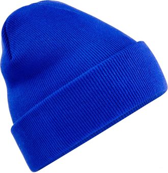 Beechfield B45R Recycled Original Cuffed Beanie - Bright Royal