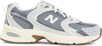 New Balance Low-Top Sneaker - Leather Sneakers With Layered Design - Gr. 4_5 - in Beige - für Damen