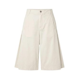 Mr & Mrs Italy Bermuda-Shorts mit weitem Bein - - Shorts - Damen - Beige - S