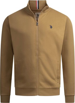 U.S.Polo Association Herren Sweatjacke USTheoo aus Baumwoll-Polyester-Mix