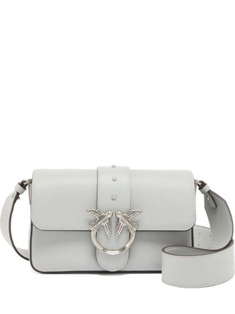 Pinko mini sac port&eacute; &eacute;paule Love - Gris