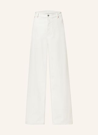 AG - Adriano Goldschmied Ag Jeans Wide Leg Jeans Maxi weiss