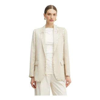 Forte_Forte My Jacket - - Jackets - Damen - Beige - M