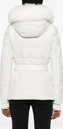 Yves Salomon Womens Belted Ski Jacket Aw26 W