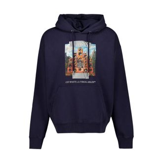 Off-white Herren, Sweatshirts & Hoodies, Blau, MGröße