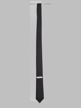 Lardini Classic Silk Necktie - Black