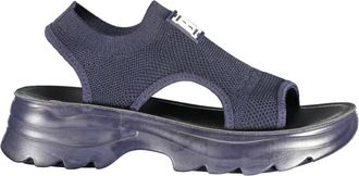 Laura Biagiotti Ankle Strap Sandal - - Shoes - Damen - Blau - 38 EU