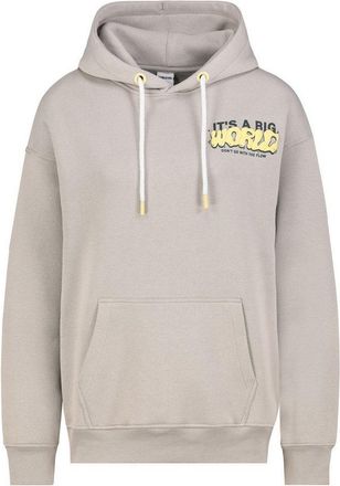 Sublevel Kapuzenpullover Damen Hoodie Kapuzenpullover mit Backprint Comic-S Sweater, Kapuzensweatshirt mit seitl. Eingrifftaschen