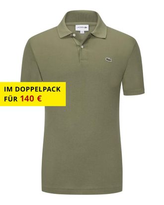 Lacoste Piqu&eacute;-Poloshirt Classic Fit L1212, mit kleinem Krokodil-Aufn&auml;her in