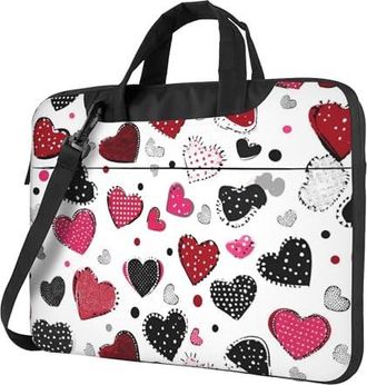 Generic Sac pour ordinateur portable de 15,6, housse de protection antichoc avec bandouli&egrave;re pour ordinateur portable de 15,6, pour homme et femme, multicolor