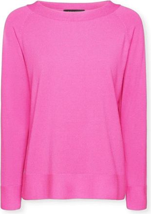 Elena Miro Femme, Pulls, Rose, Taille: 48 FR Pull &agrave; encolure bateau