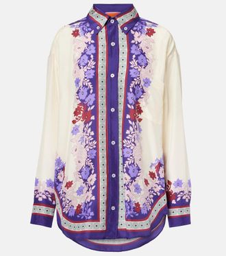 La DoubleJ Hemd Better Than Your Boyfriend aus Seide