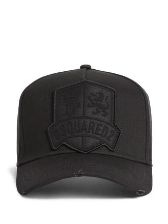 Dsquared2 casquette à logo appliqué - Marron
