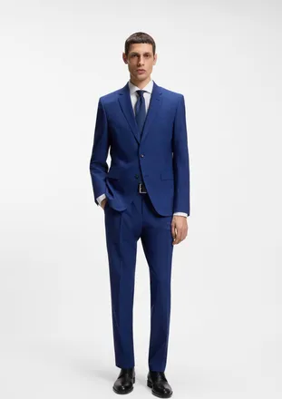 HUGO BOSS Businesshemd BOSS, Herren, Gr. 39, N-Gr, wei&szlig; (wei&szlig;100), Web, Obermaterial: 98% Baumwolle, 2% Elasthan, unifarben, regular fit normal, Rundhals, Mansc