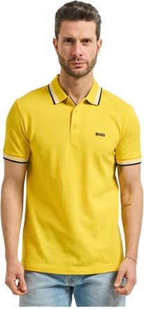 HUGO BOSS Homme, Tops, Jaune, Taille: XL Paddy Polo