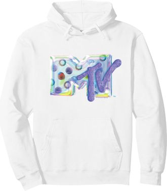 Giesswein Retro 80er Jahre Stil Musik TV Logo Pullover Hoodie