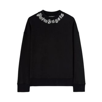 Palm Angels Herren, Sweatshirts & Hoodies, Schwarzk, XLGr&ouml;&szlig;e
