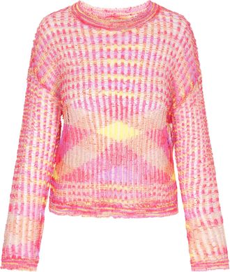 Izia Pullover Frauen rosa mehrfarbig