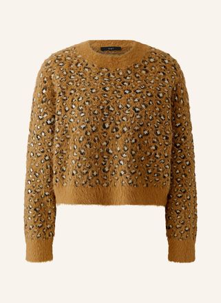 Oui Pullover braun