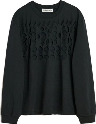 Our Legacy Homme, Sweatshirts et sweats &agrave; capuche, Noir, Taille: L Tour Longsleeve