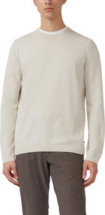 s.Oliver Fein gestreifter Pullover mit Crew Neck und abgesetzten B&uuml;ndchen