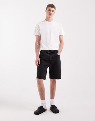 Lee Jeans-Jorts in Schwarz