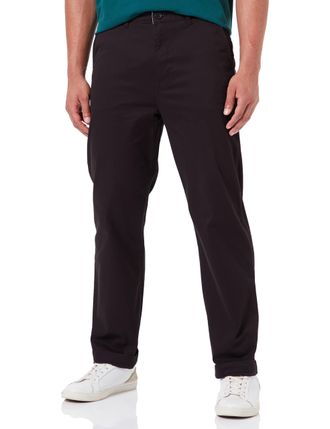 Lee Men Relaxed Chino Black Pants, W28 / L32