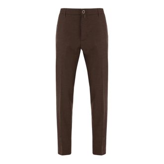 Jacob Cohen Stretch-Wollhose - - Trousers - Herren - Braun - W36
