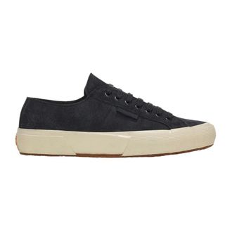 Superga Homme, Chaussures, Bleu, Taille: 42 EU Baskets en Daim Bleu Marine-Blanc Cass&eacute;