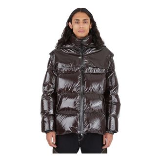 Bottega Veneta Homme, Vestes, Brun, Taille: L Gloss Padded Down Jacket