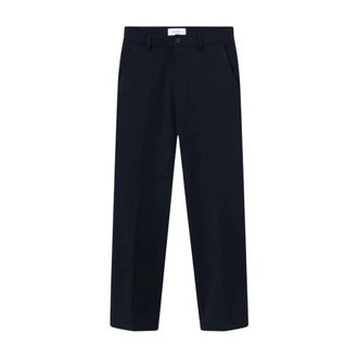 Les Deux Homme, Pantalons, Bleu, Taille: W34 Pantalon de Costume Sophistiqu&eacute;