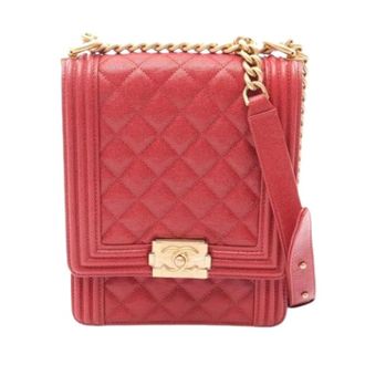 Chanel Pre-owned Matelasse Handtasche - - Pre-owned - Damen - Rot - ONE SIZE