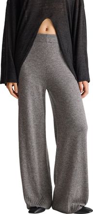 Benetton Damen Pantalone 102hdf00z Hose, grau, S