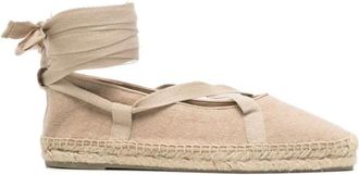 Castaner Femme, Chaussures, Beige, Taille: 38 EU Petunia Flat Espadrilles