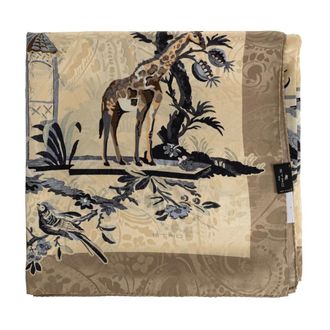Etro Foulard en soie - Femme - Accessoires - Beige - Taille: ONE Size