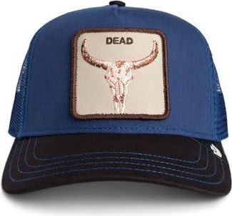 Goorin Brothers Casquette Trucker Two Tone Cr&acirc;ne Galactic Cola Bleu Fonc&eacute; Marron Taille Unique