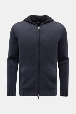 04651/ Herren - Strickjacke Foggy Full Zip navy