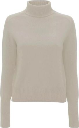 Victoria Beckham Femme, Pulls, Beige, Taille: 40 FR Pull Col Polo