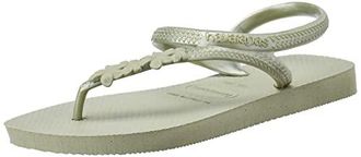 Havaianas Flash Urban Plus, Sandales Bride arri&egrave;re Femme, Yucca Vert, 33/34 EU